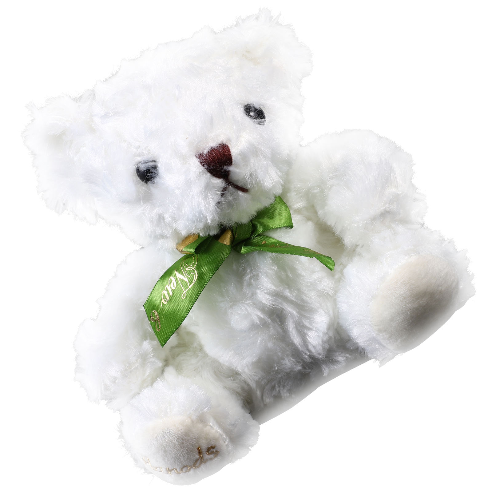 KAKOWELY Stuffed Bear Toy Cartoon Bear Doll White PP Cotton 1Pcs 7.9x6 ...