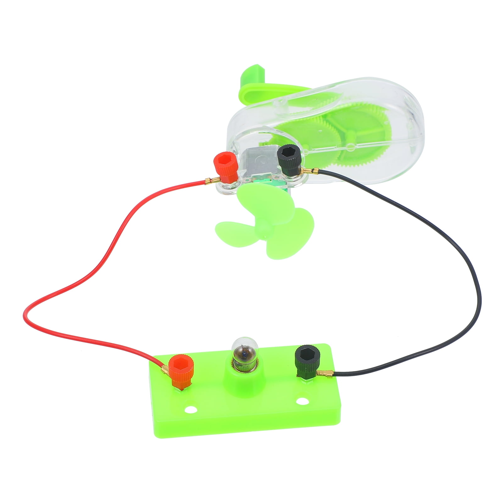 KAKOWELY 1Set Diy Electric Generator Hand Crank for Teens Students ...