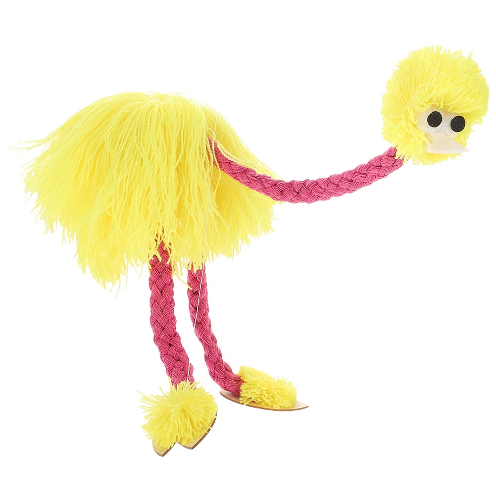 KAKOWELY 1Set Marionettes Puppet Toy Ostrich Shape For Children Parents ...