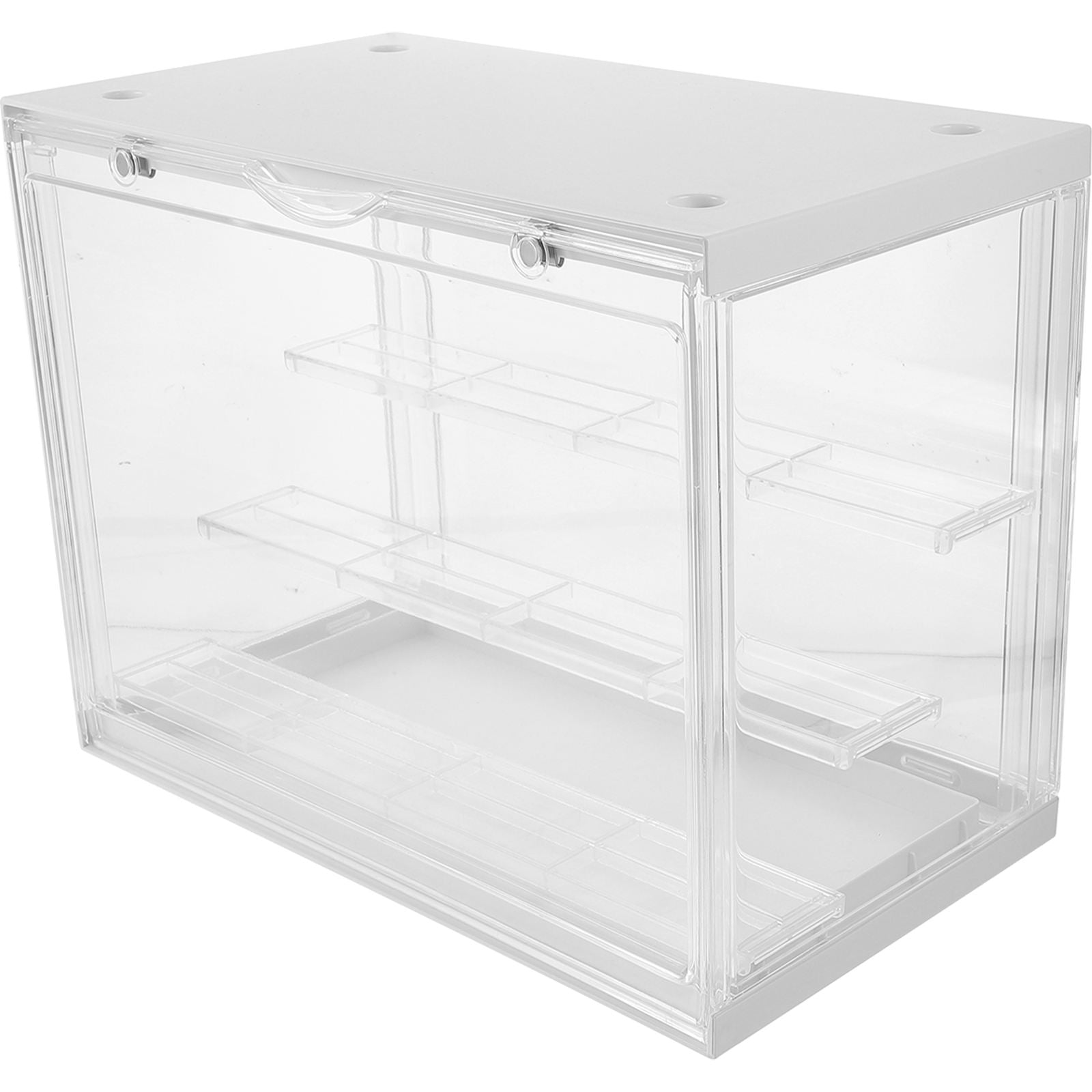 KAKOWELY 1Set Mini Figure Display Box for Desktop and Bookshelf Modern ...
