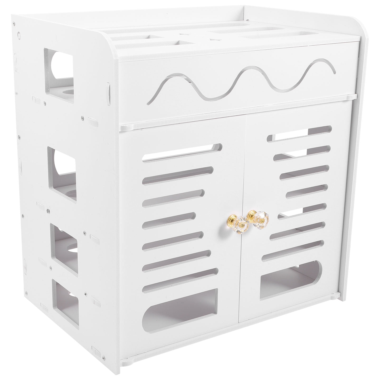 KAKOWELY 1Set Router And Modem Organizer With Heat Dissipation Design ...