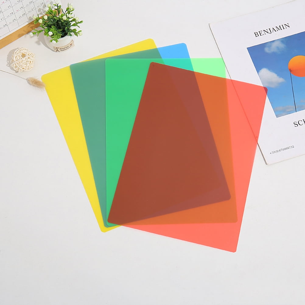 KAKOWELY 20Pack Assorted Color PP Writing Boards for Students ...