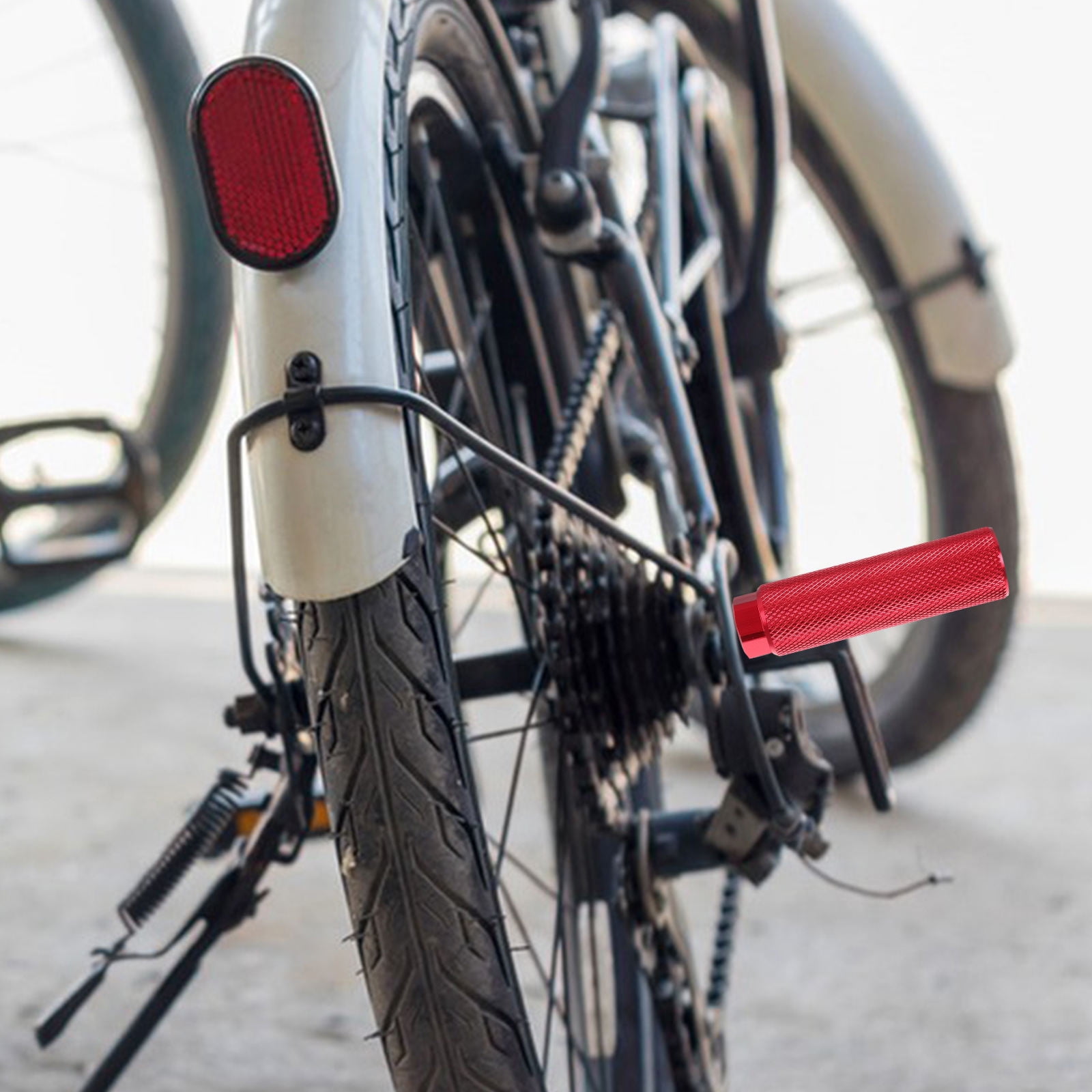 KAKOWELY 2Pcs High Hardness Compact Design Foot Rest for Bike Lovers ...