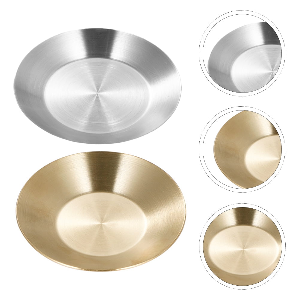 KAKOWELY 2Pcs Waterproof Multiple Dipping Sauce Plate For Sushi And ...