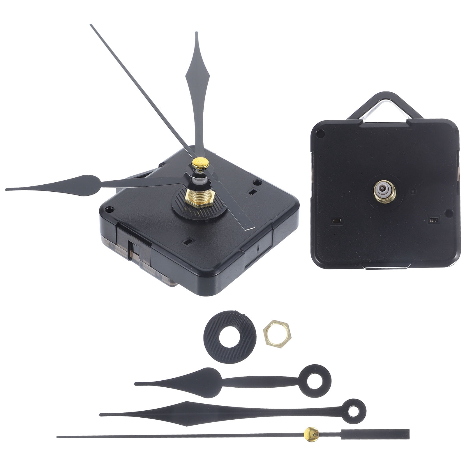 KAKOWELY 2Sets Round Clock Mechanism for Wall Clocks with Silent Quartz ...