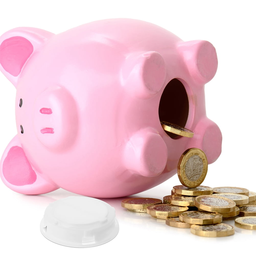 KAKOWELY 30Pcs Abs Piggy Bank Plugs for Children and Families Money ...