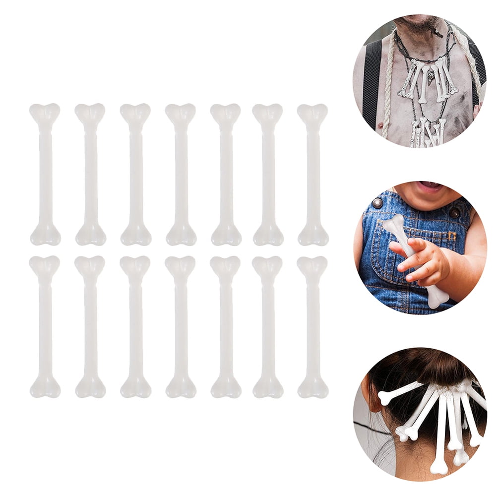 KAKOWELY 30Pcs Plastic Fake Human Bones for and Cosplay Decor - Walmart.com