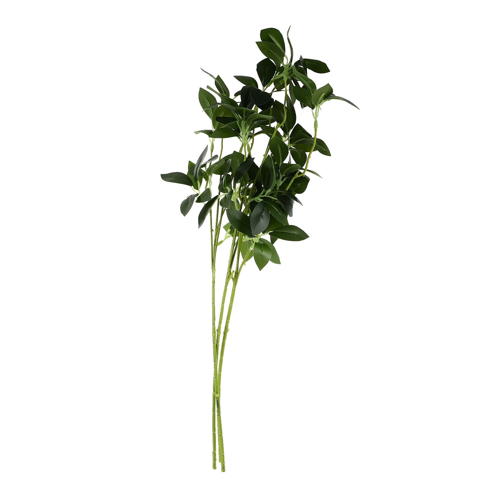 KAKOWELY 3Pack Plastic Odorata Leaf Bundle for Wedding Decor Green ...