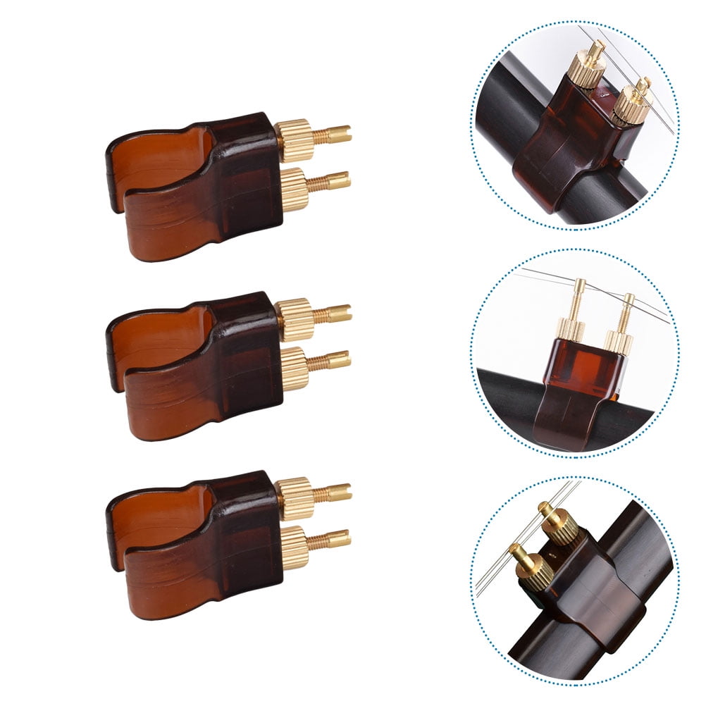 KAKOWELY 3Pcs Erhu Fine Tuners with String Adjustment for Musicians and ...