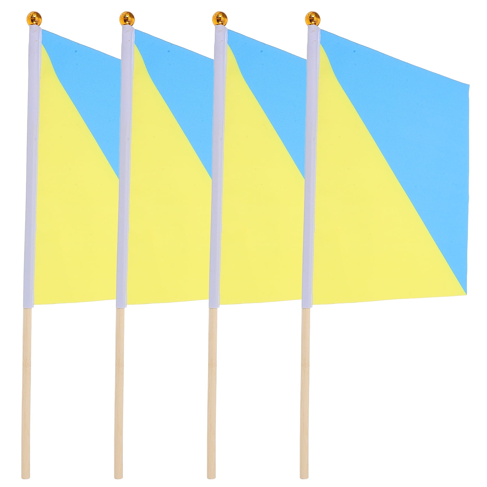 KAKOWELY 4Pcs Race Conducting Flags for Community Events and Outdoor ...