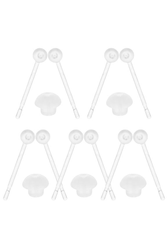 Shop Clear and Invisible Earrings for Sensitive and Active Wear