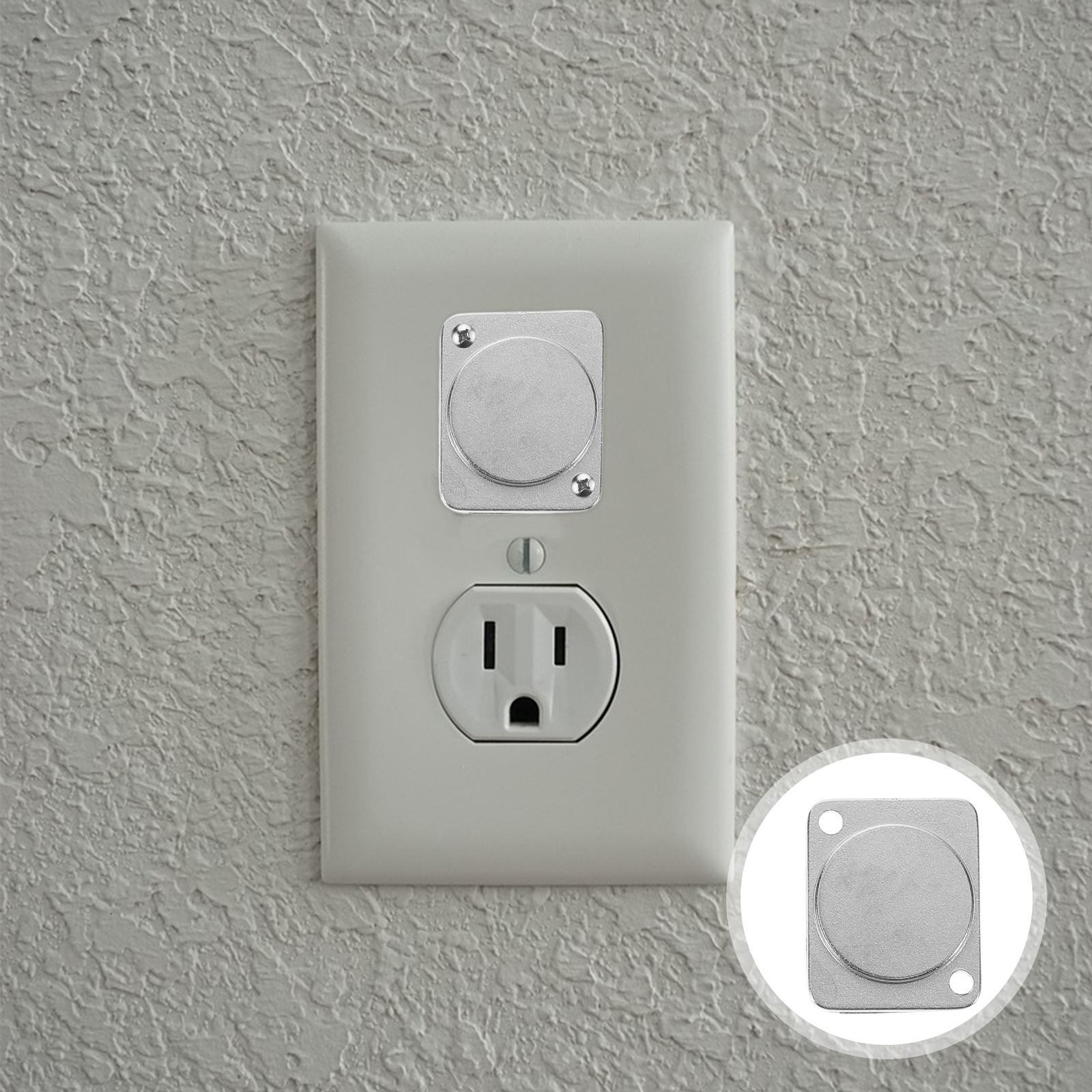 KAKOWELY 5Set Mounting Blank Plate for Simple Installation in ...