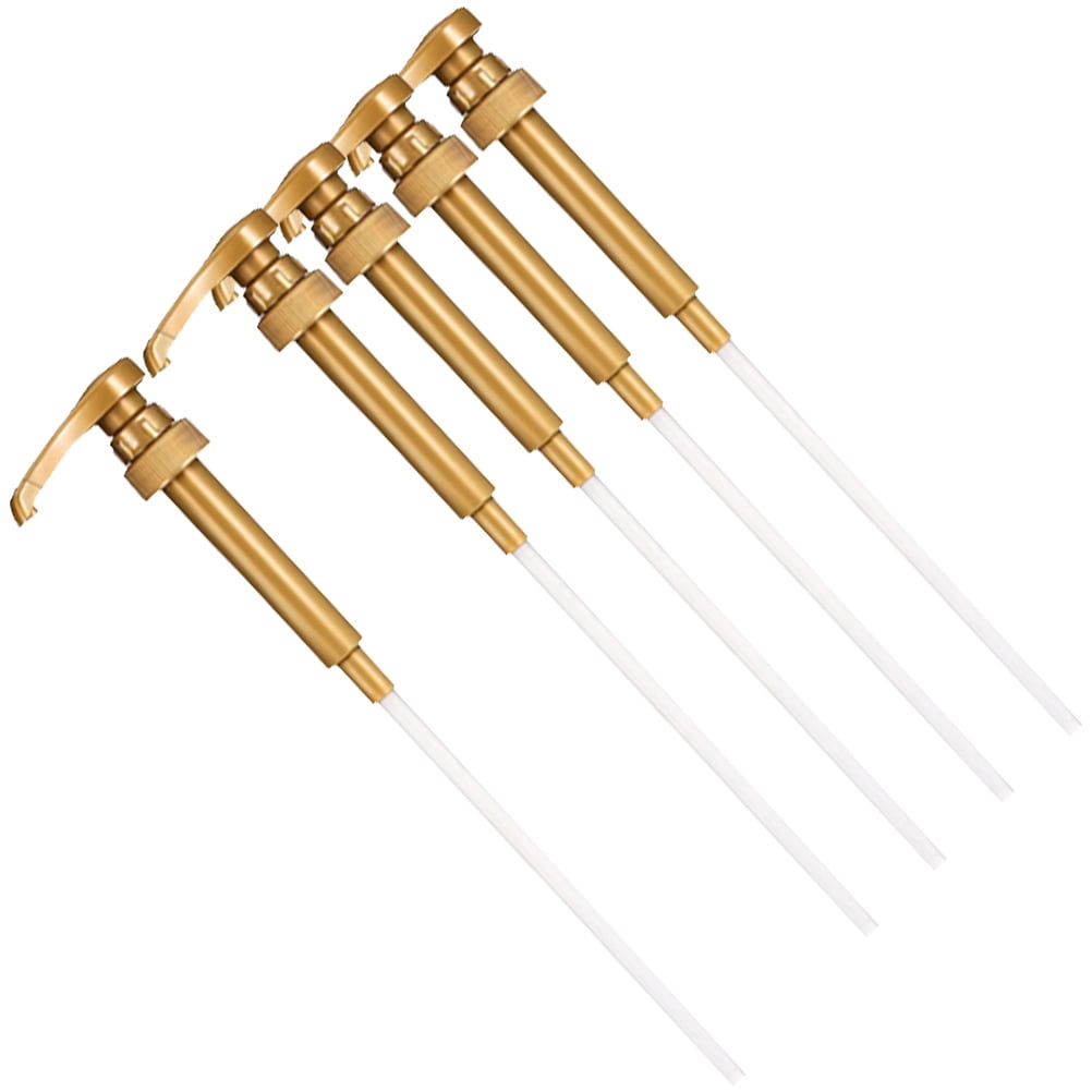 KAKOWELY 5pcs Syrup Pump For Kitchen Coffee Bar Syrup Dispenser Pump ...