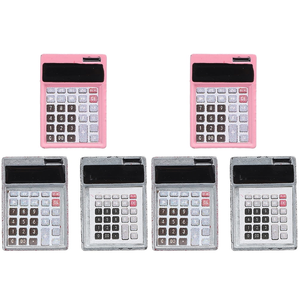 KAKOWELY 6Pcs Calculator Small Decorative Models For Home And Mini ...