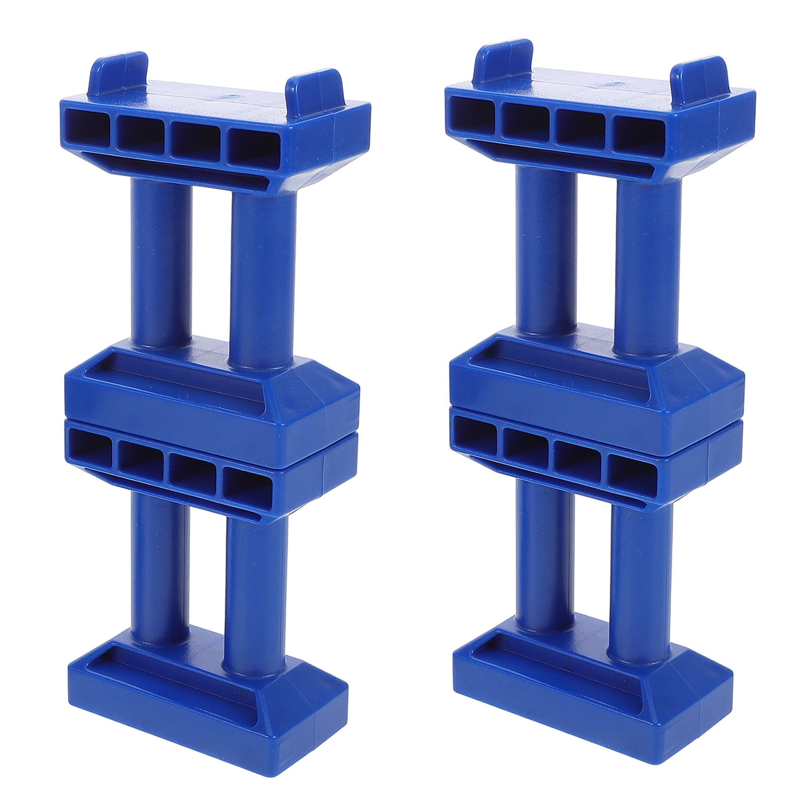 KAKOWELY 6Pcs Train Bridge Cylindrical Plastic Stackable Track ...