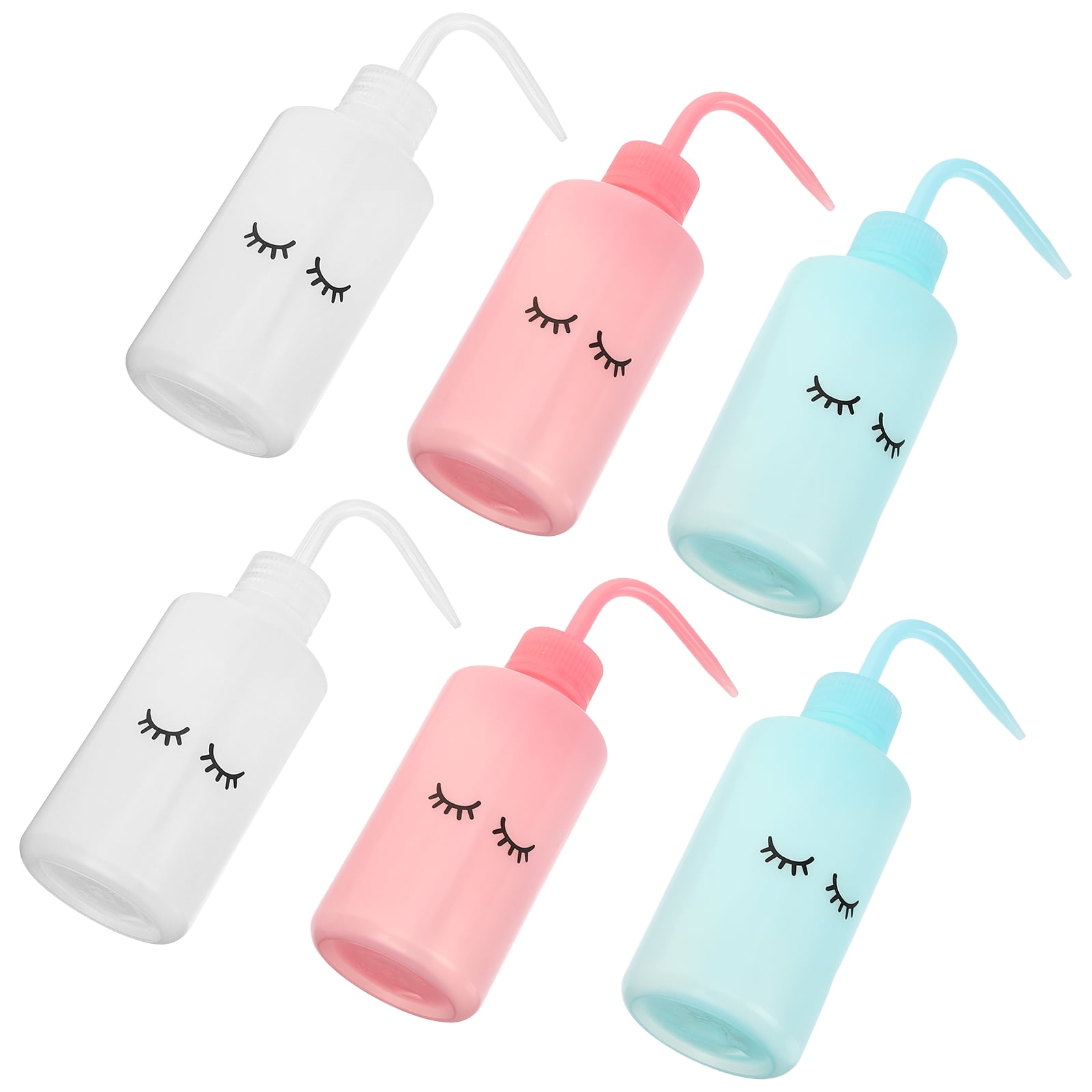 KAKOWELY 6Set Lash Rinse Bottle with Simple Design for Men and Women in ...