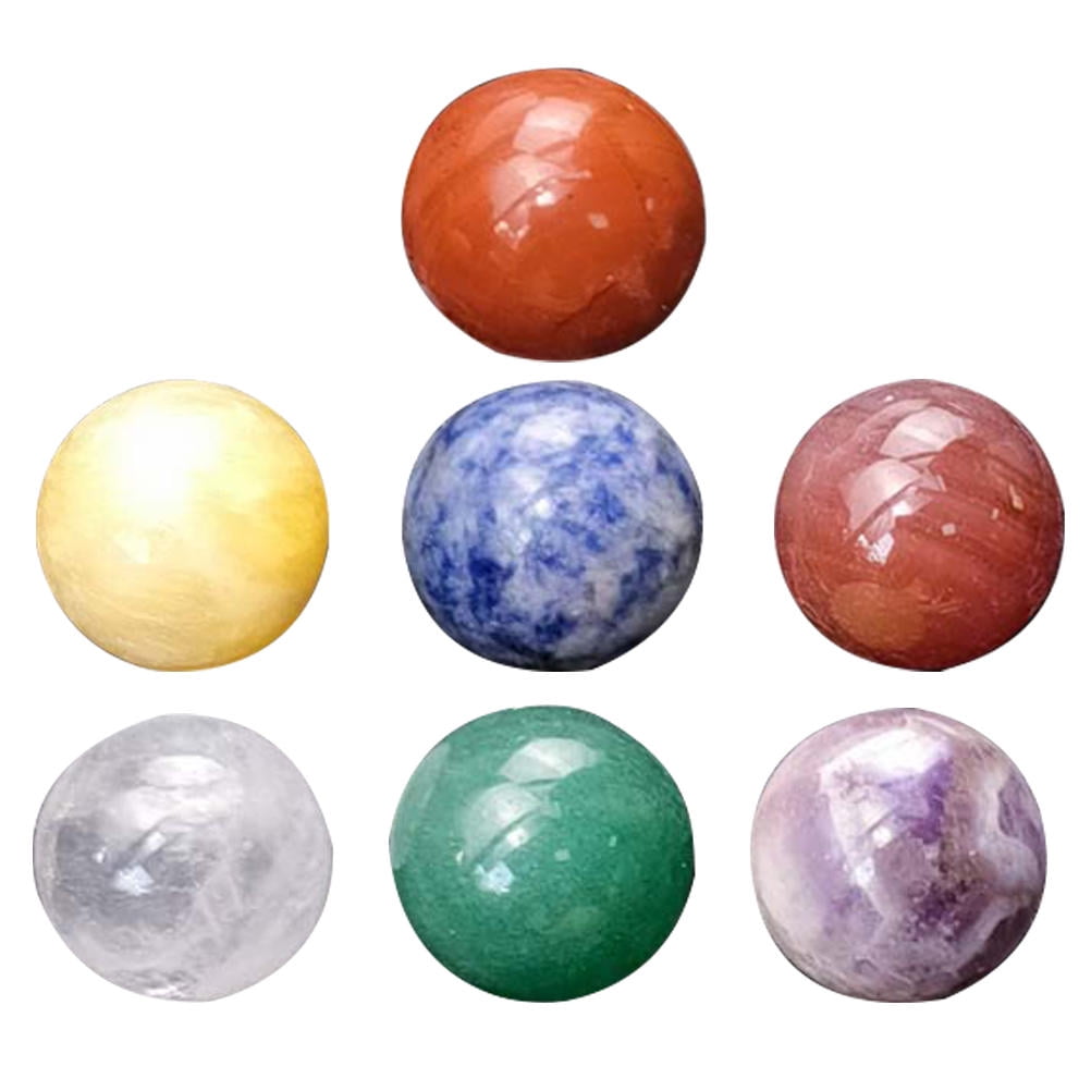 KAKOWELY 7Set Crystal Stone Collection for Yoga and Meditation with ...