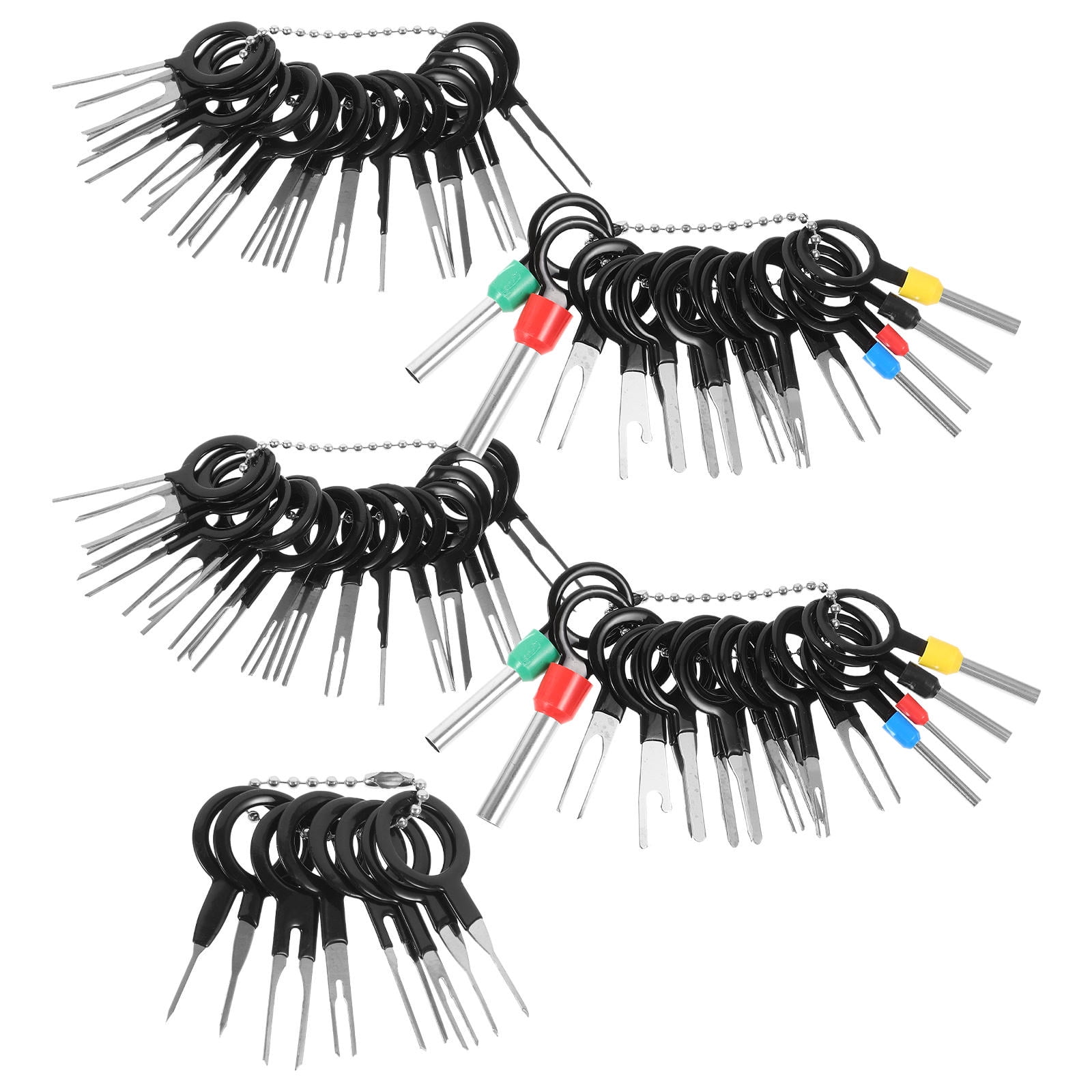 KAKOWELY 80Pcs Wire Harness Pin Removal Tool Kit Assorted Color For ...