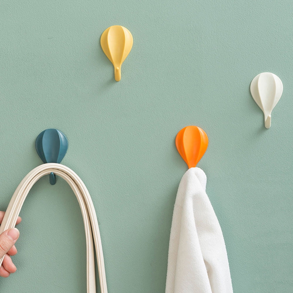 KAKOWELY 8Pcs Hot Air Balloon Coat Hook for Home Decor in Bedroom and ...