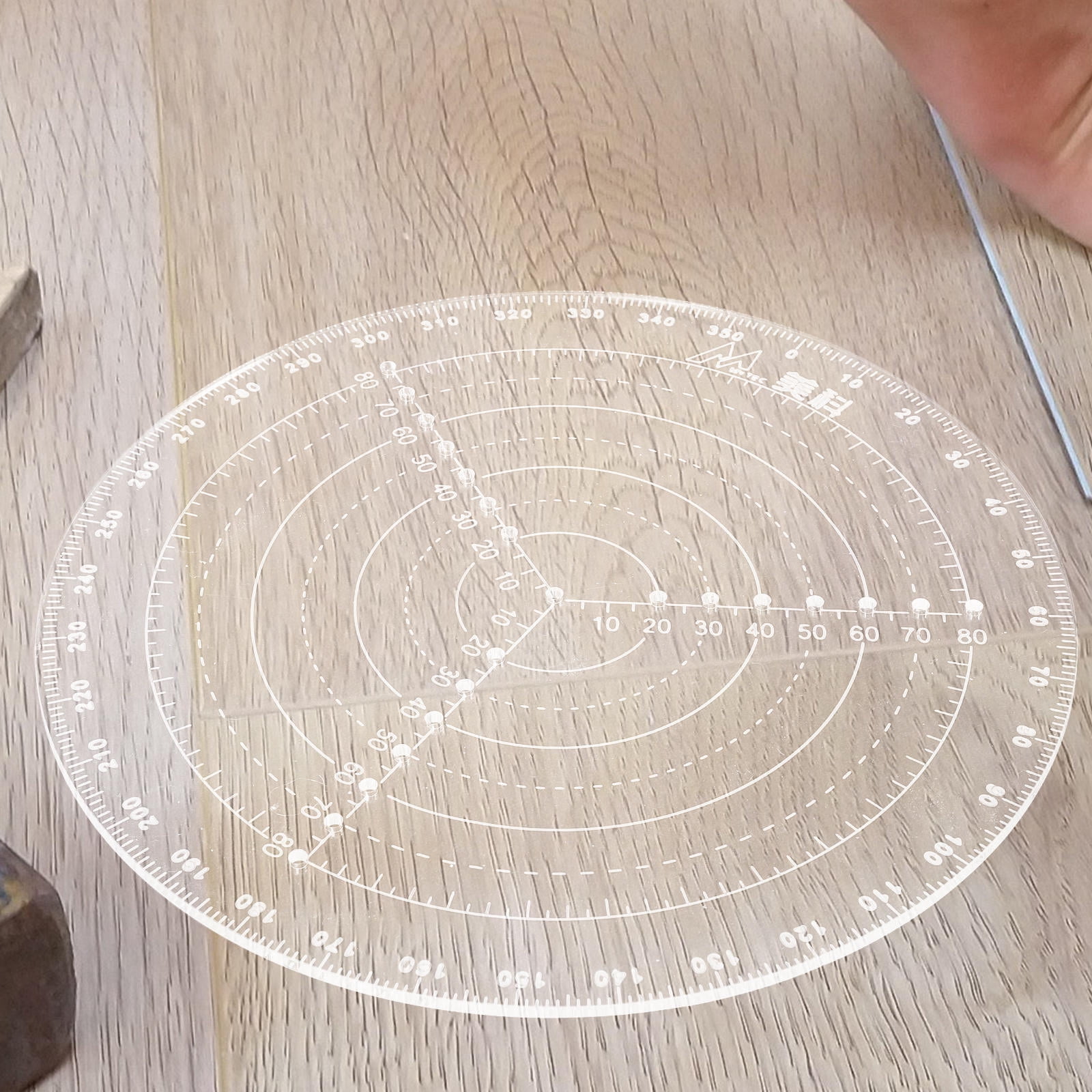 KAKOWELY Adjustable Circle Template 1Set for Woodworkers Artists ...