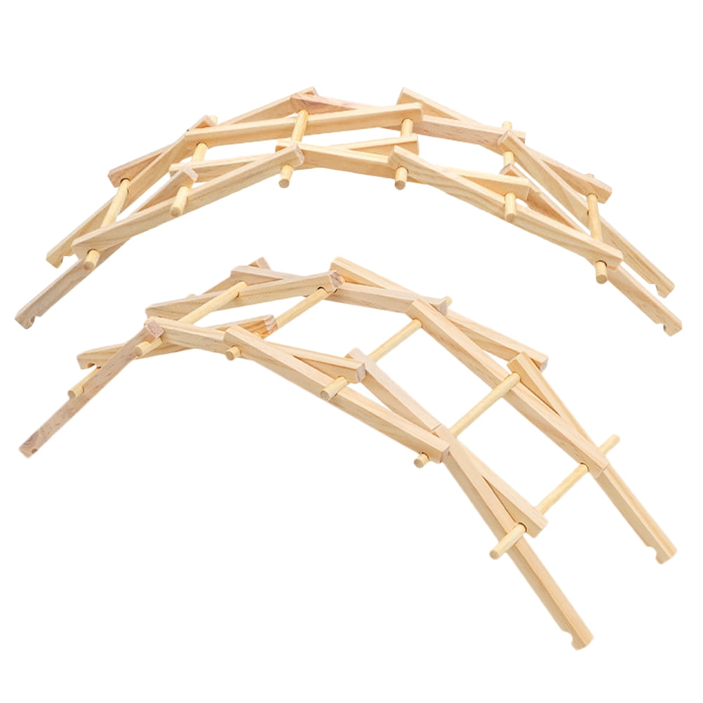 KAKOWELY Arch Bridge Assembly Toy 2Sets For Kids Educational ...