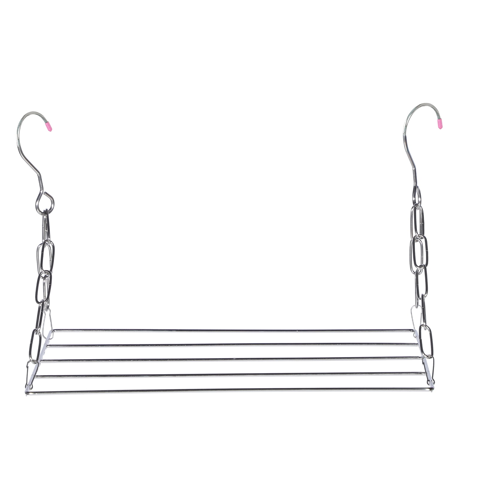 KAKOWELY Balcony Clothes Drying Rack 40x25cm Silver Stainless Steel ...