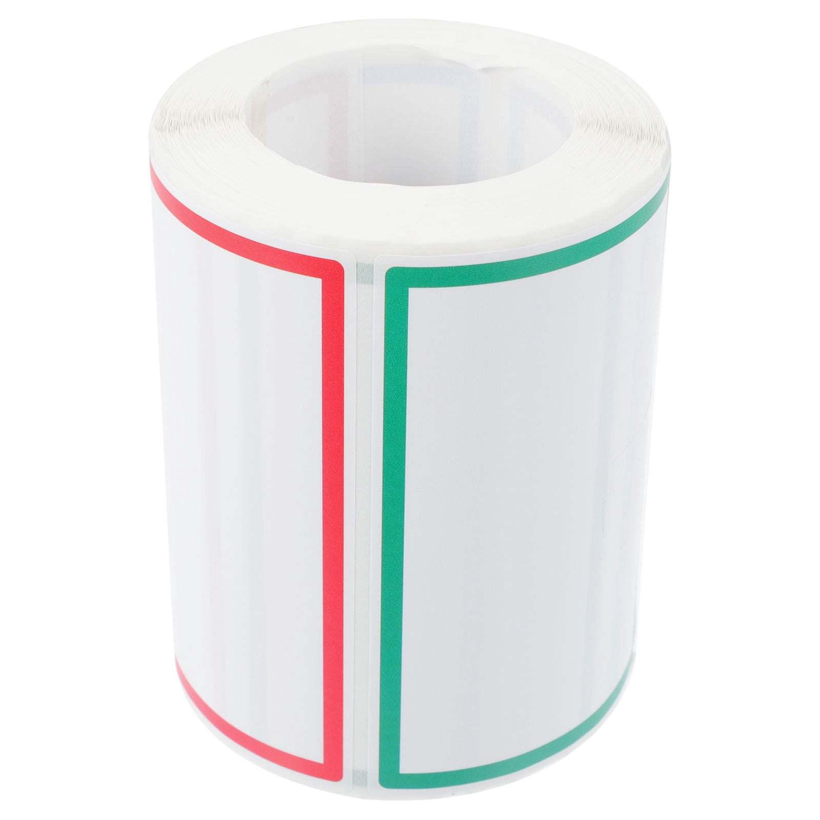 KAKOWELY Classroom Name Tags 1 Roll White Color Adhesive Sticker for ...