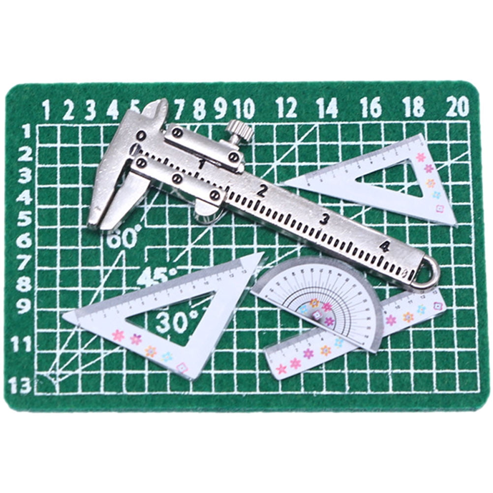 KAKOWELY Miniature Ruler Model Assorted Color Plastic Iron for ...