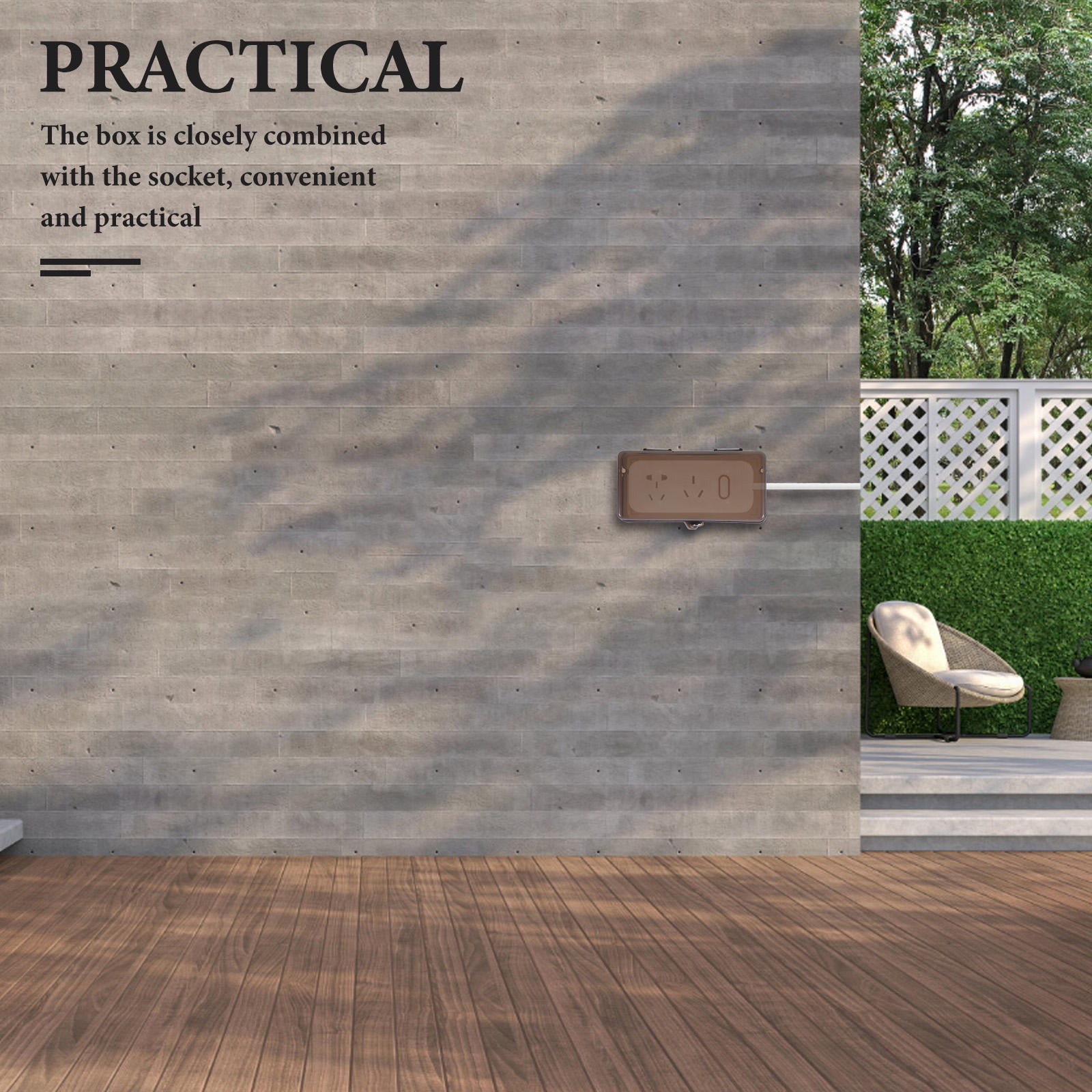 KAKOWELY Outdoor Cord Cover Waterproof Plug Covers For Outdoor ...