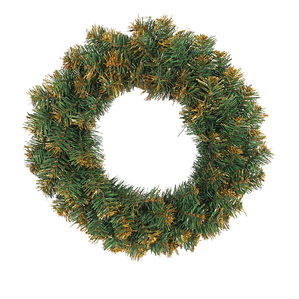 KAKOWELY Pine Wreath PVC Christmas Party Decorative Wreaths 1Set ...