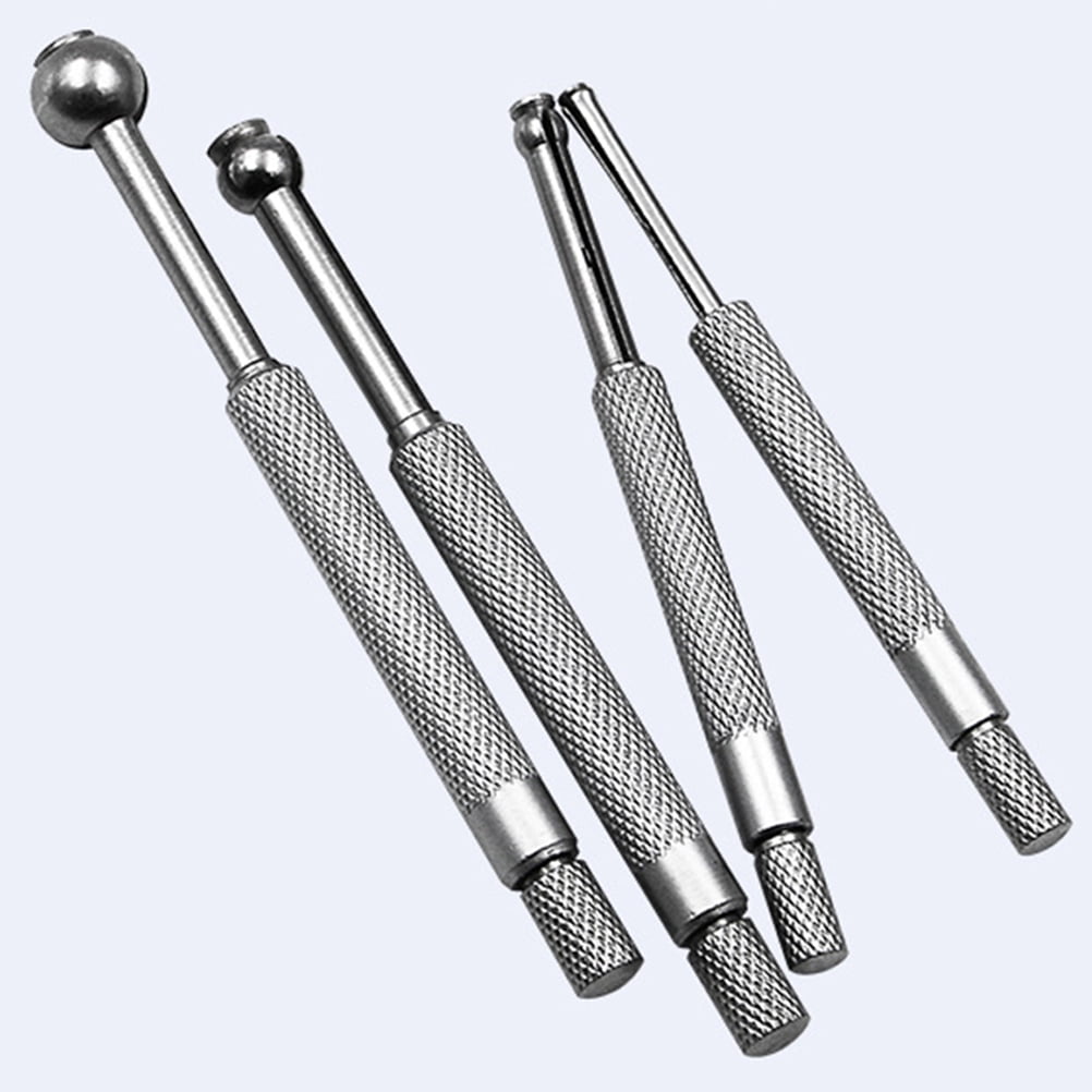 KAKOWELY Precision Gage Internal Gauge Set Carbon Steel Silver For ...