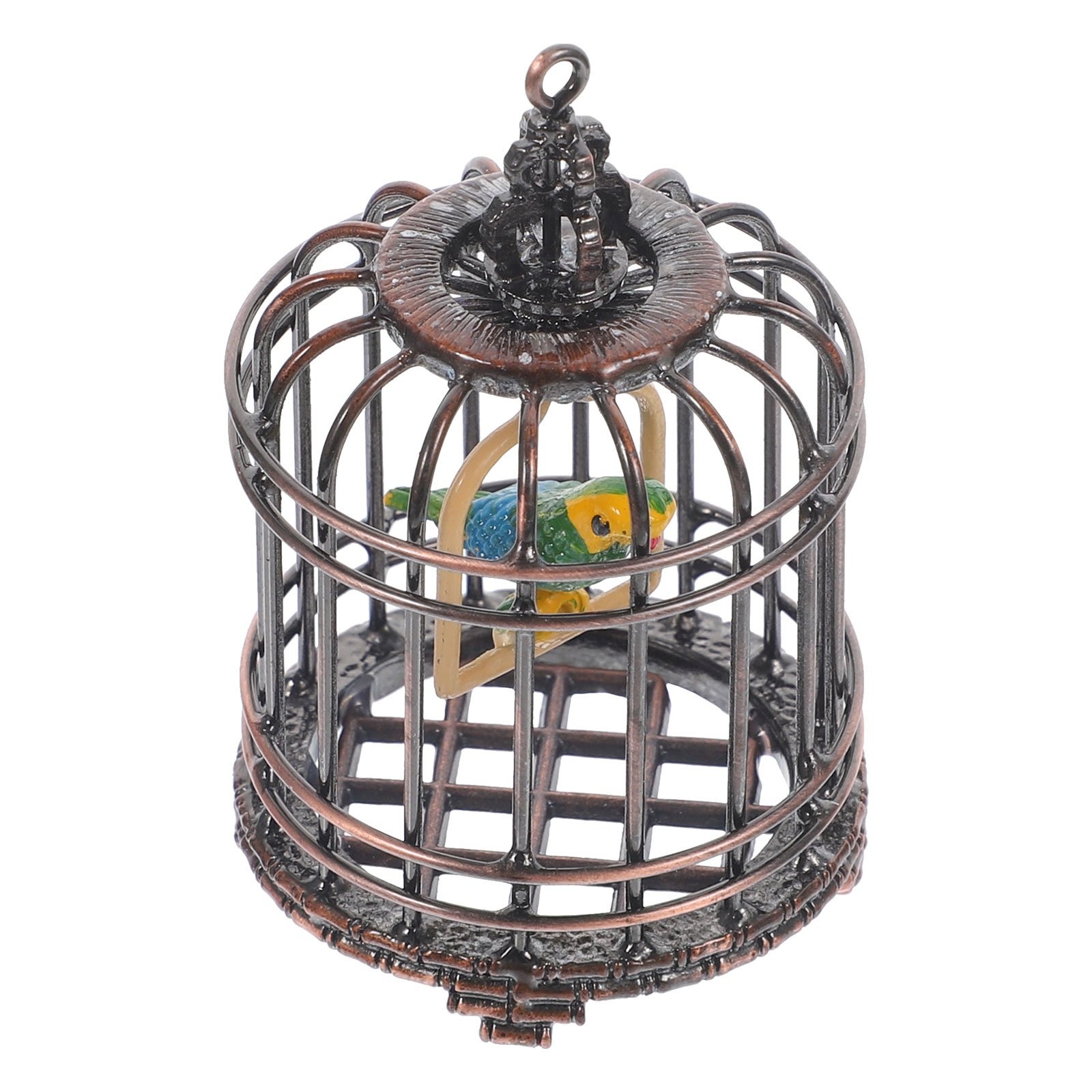 KAKOWELY Scale Tiny Birdcage Model For Dollhouse Decor Cute Miniature ...