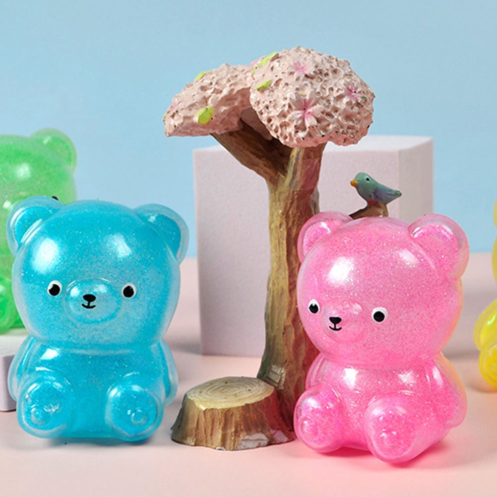 KAKOWELY Sensory Toys Bear Shaped For Emotional Release And Relief 3Pcs ...