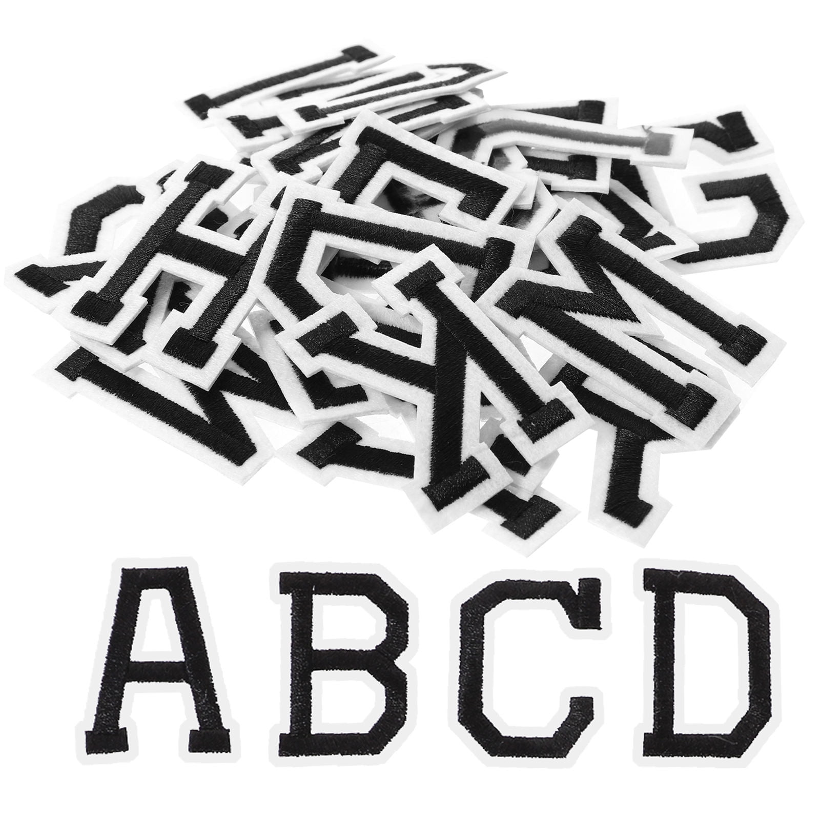 KAKOWELY Sewing Letter Patches 26Pcs Embroidered Letter Patches for ...