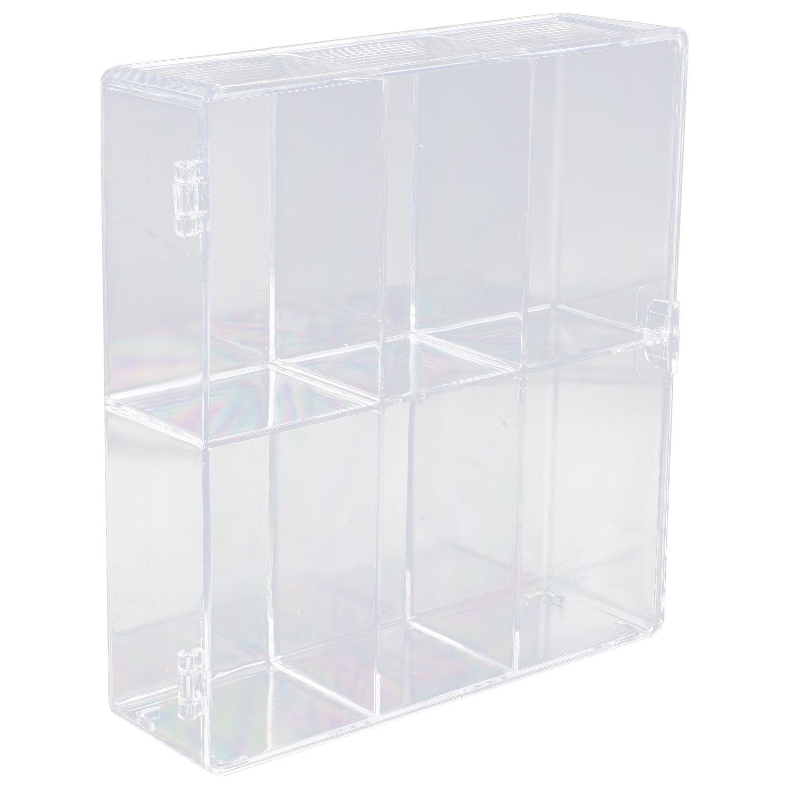KAKOWELY Showcase Display Box 1Set Transparent PP Acrylic Rectangular ...