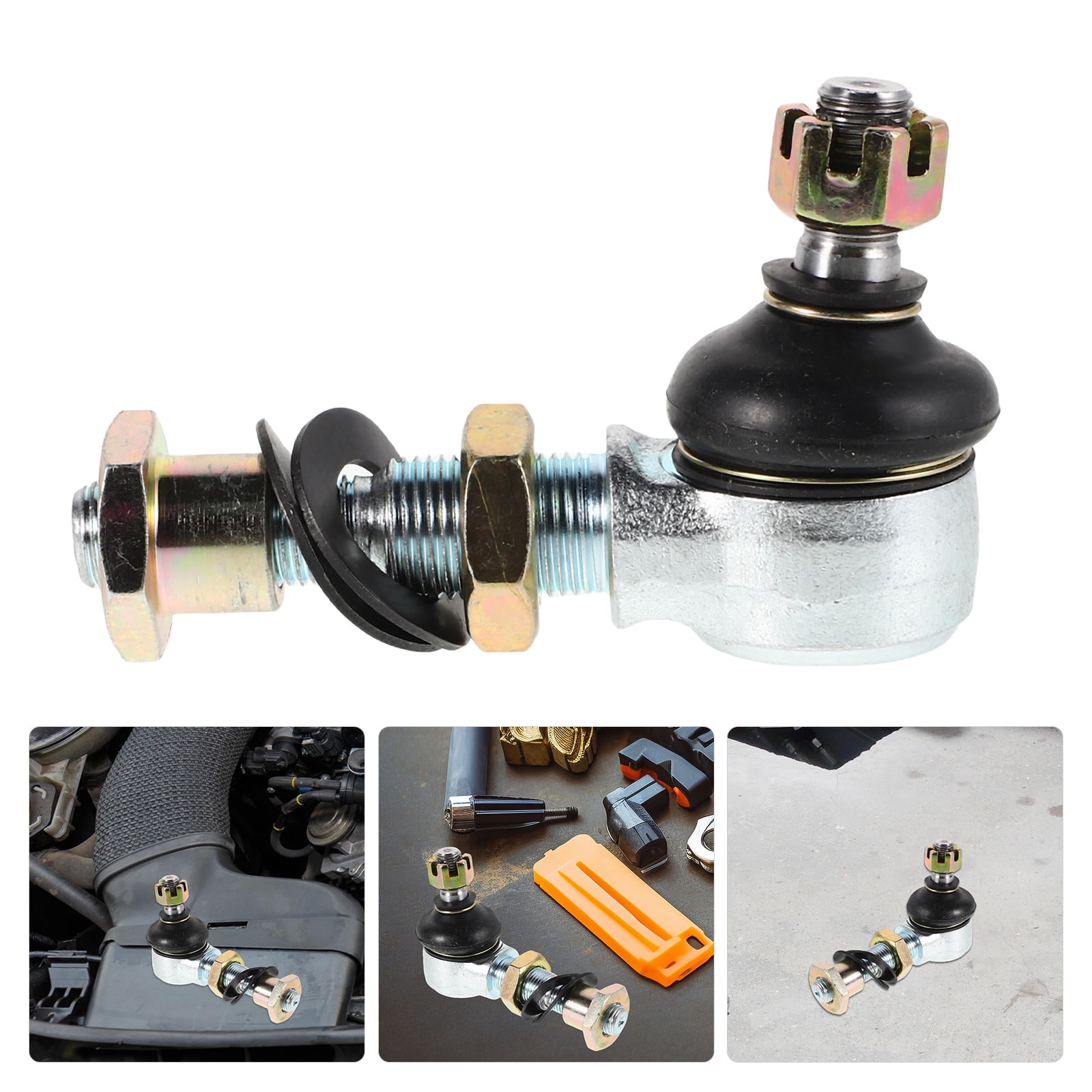 KAKOWELY Tie Rod Ball Joint 1Pack Alignment Maintenance Metal Go Kart ...