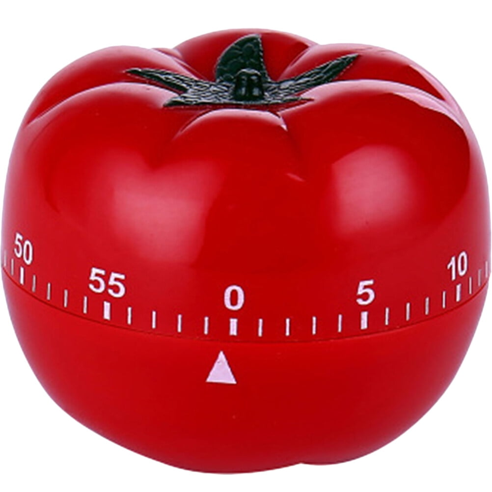 KAKOWELY Tomato Shaped Mechanical Kitchen Timer Red 6.3x4.5cm 2.48x1.77x1.77in 1Pack - Walmart.com