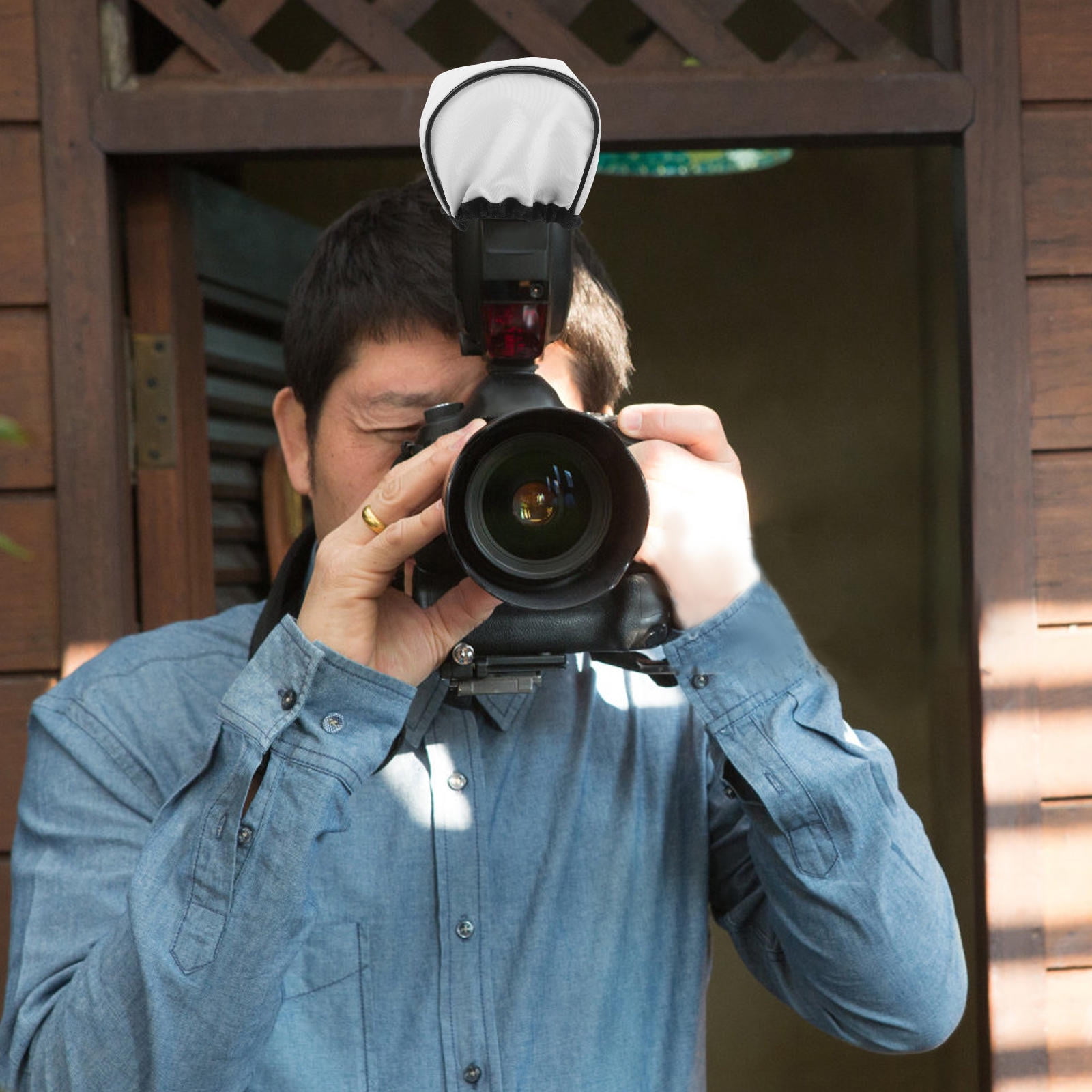 KAKOWELY Universal Flash Diffuser 1Set for Soft Light Effect Reduces ...