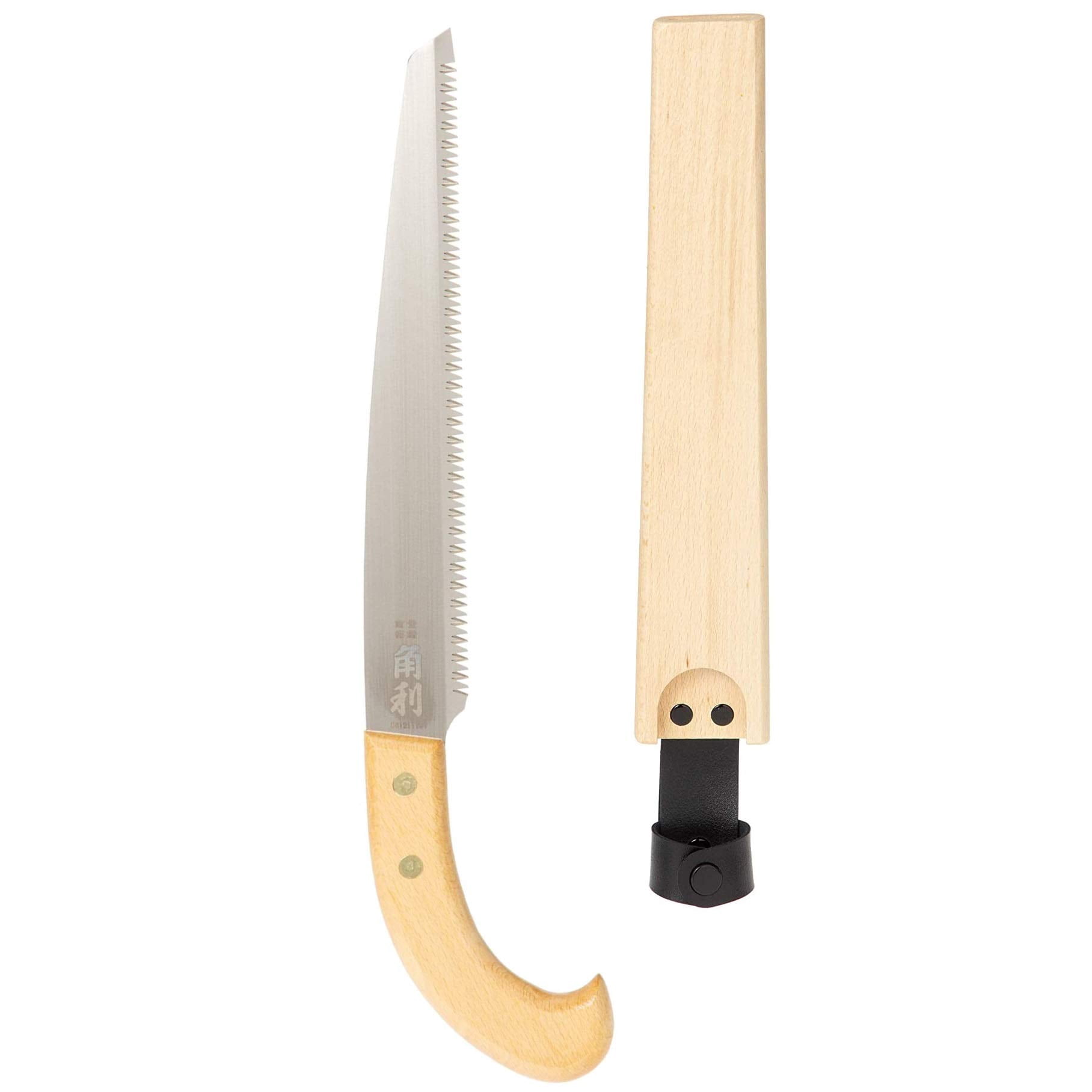 KAKURI Japanese Hand Saw for Branches, 9.5" (240mm) Handheld Wooden ...