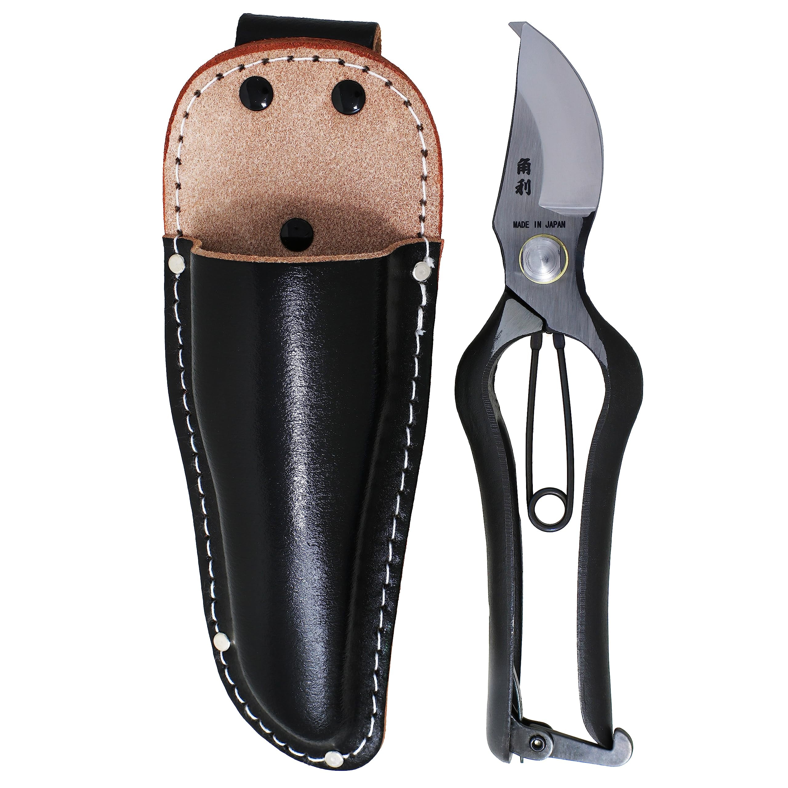 KAKURI Japanese Pruning Shears for Gardening Heavy Duty 8", Made in JAPAN, Professional Garden ...