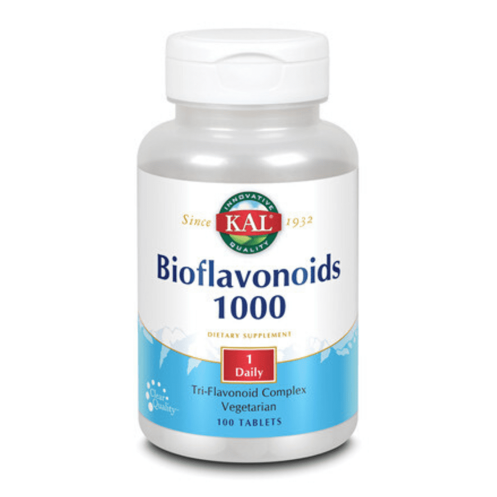 Kal Bioflavonoid 1000mg Supplement, 100ct, Supports Vitamins and ...