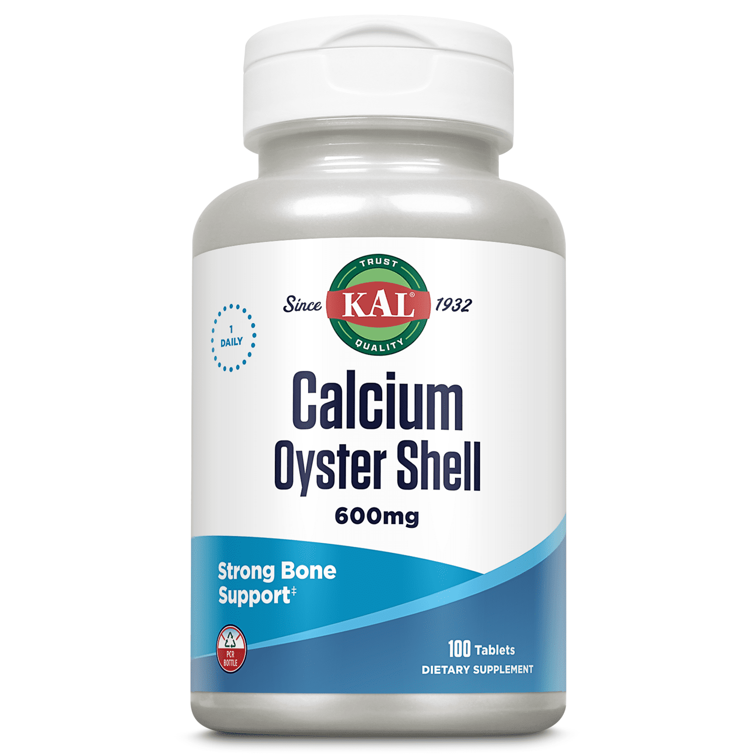 KAL Natural Calcium 600mg from Oyster Shell | Healthy Bones & Teeth ...
