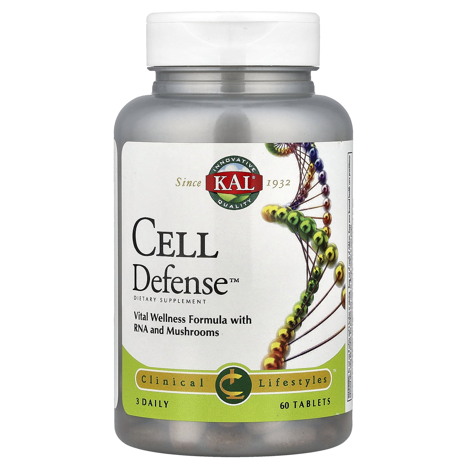 Cell Defense By KAL - 60 Tablets - Walmart.com
