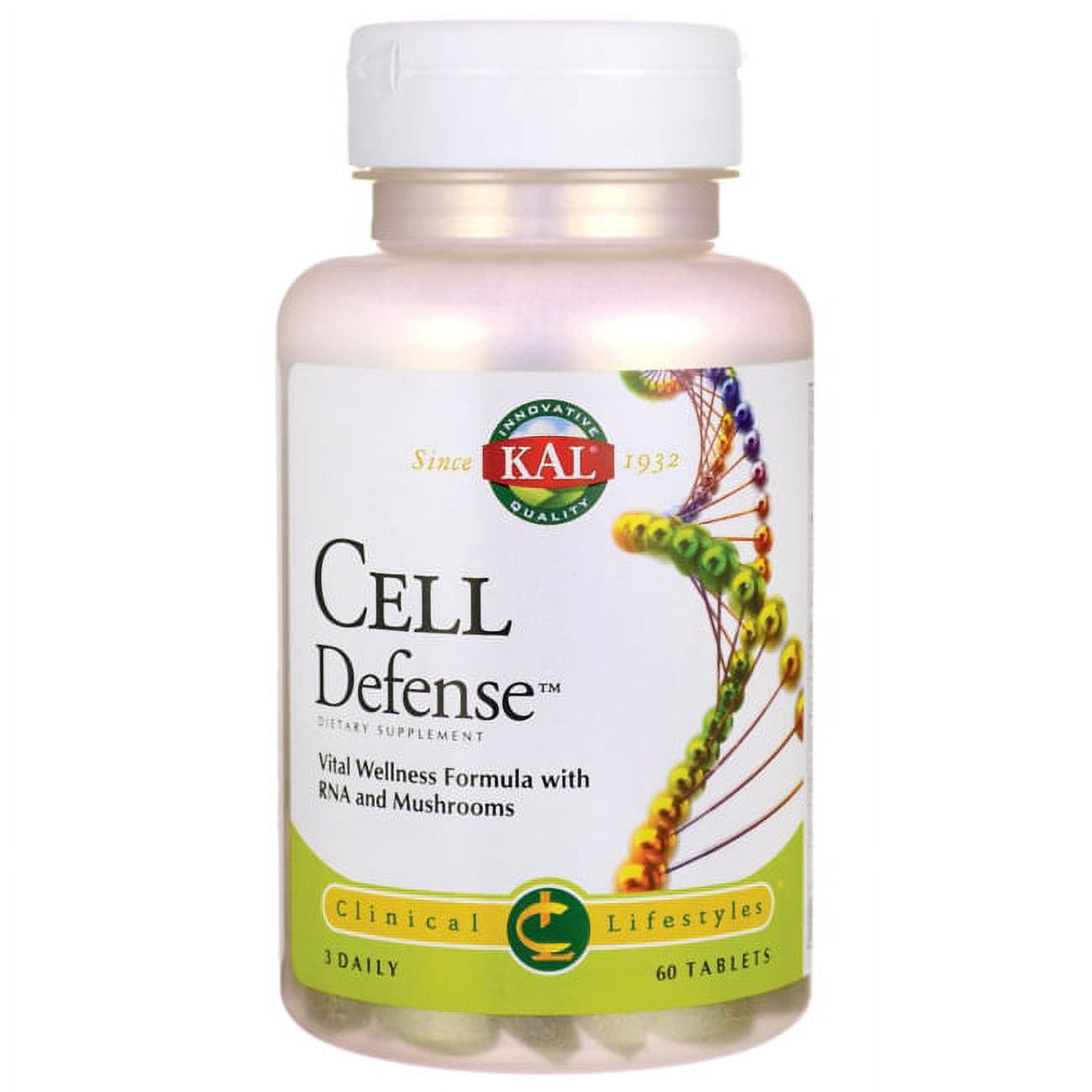 Cell Defense By KAL - 60 Tablets - Walmart.com