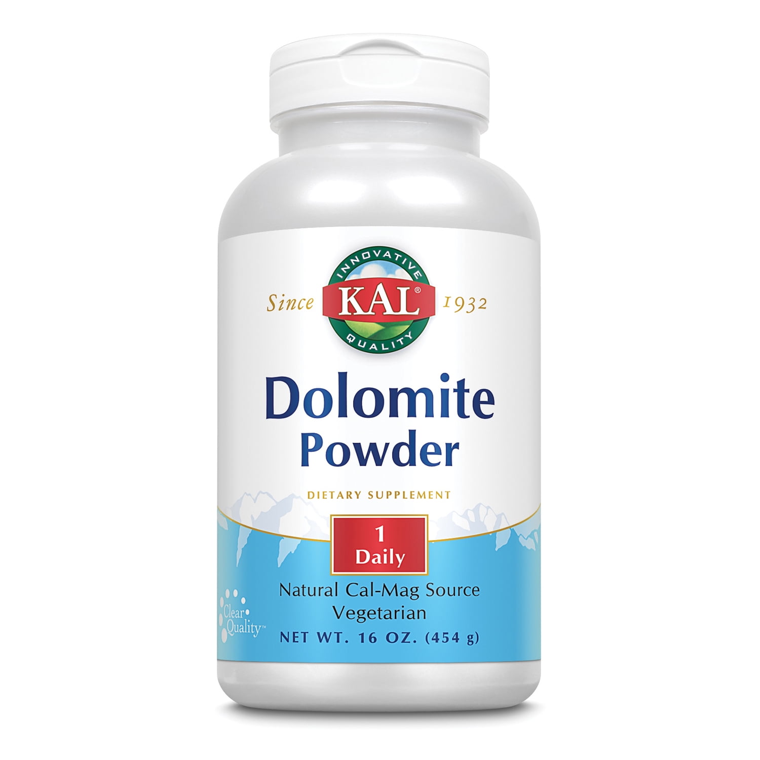KAL Dolomite Powder | Vegan Calcium & Magnesium Source | Bone, Heart ...