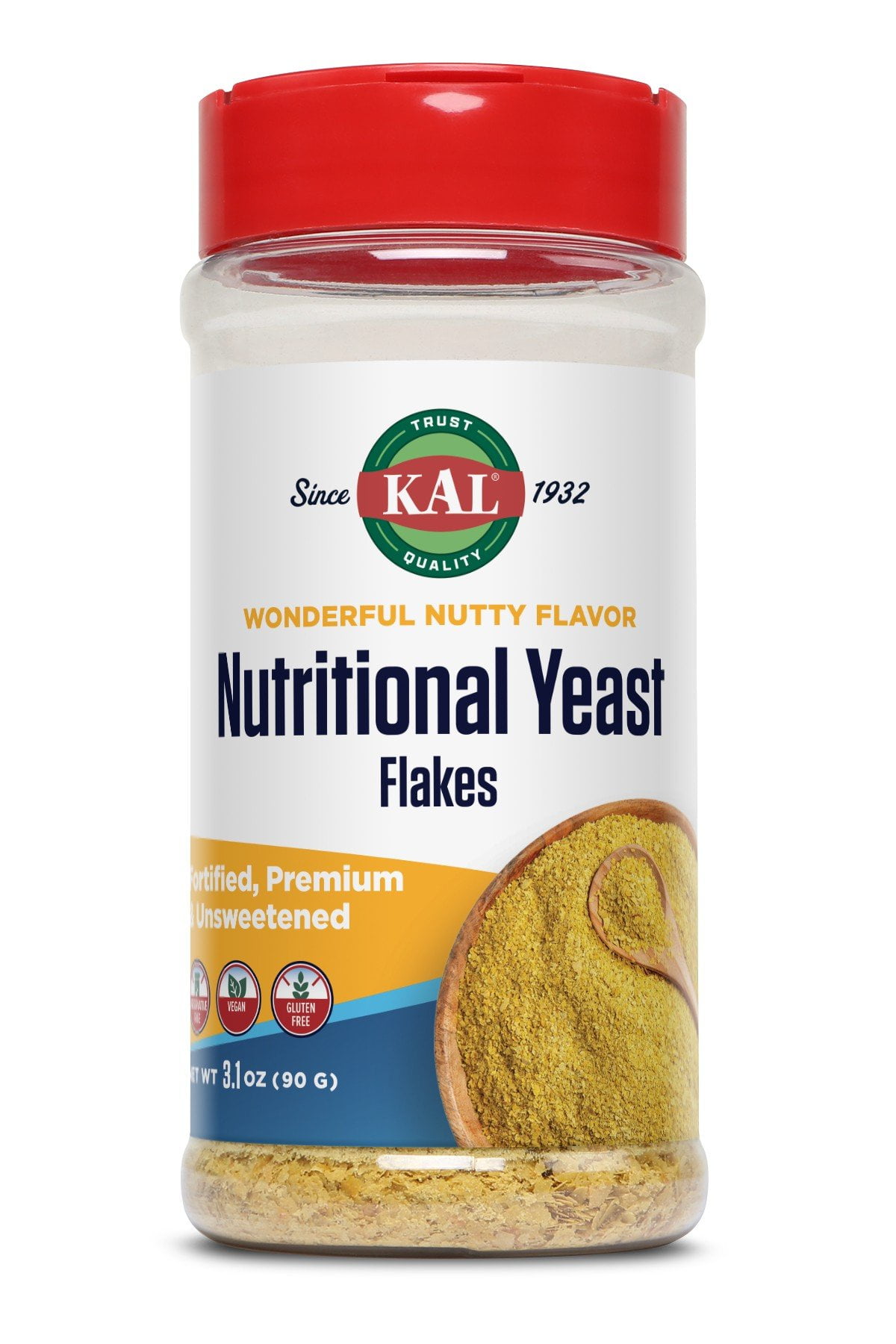 Kal Nutrional Yeast 3.1 oz Powder - Walmart.com
