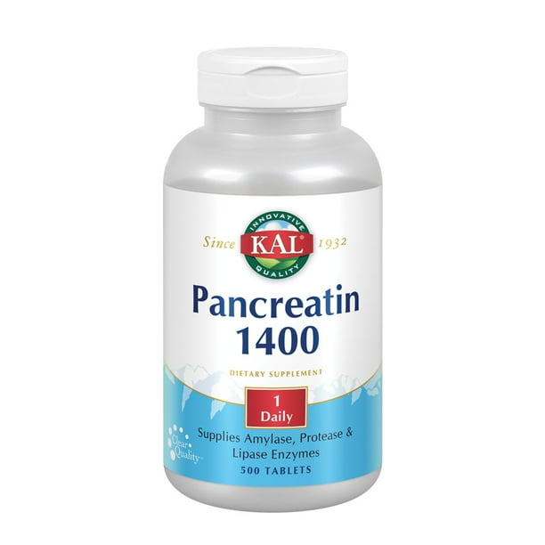 KAL Pancreatin, 350 mg, 500 Tablets - Walmart Business Supplies