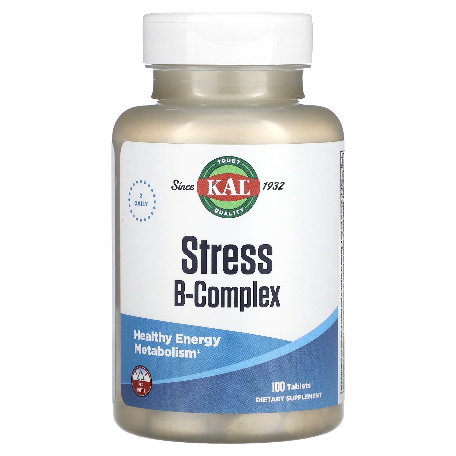 KAL Stress B Complex, 100 Tablets - Walmart.com