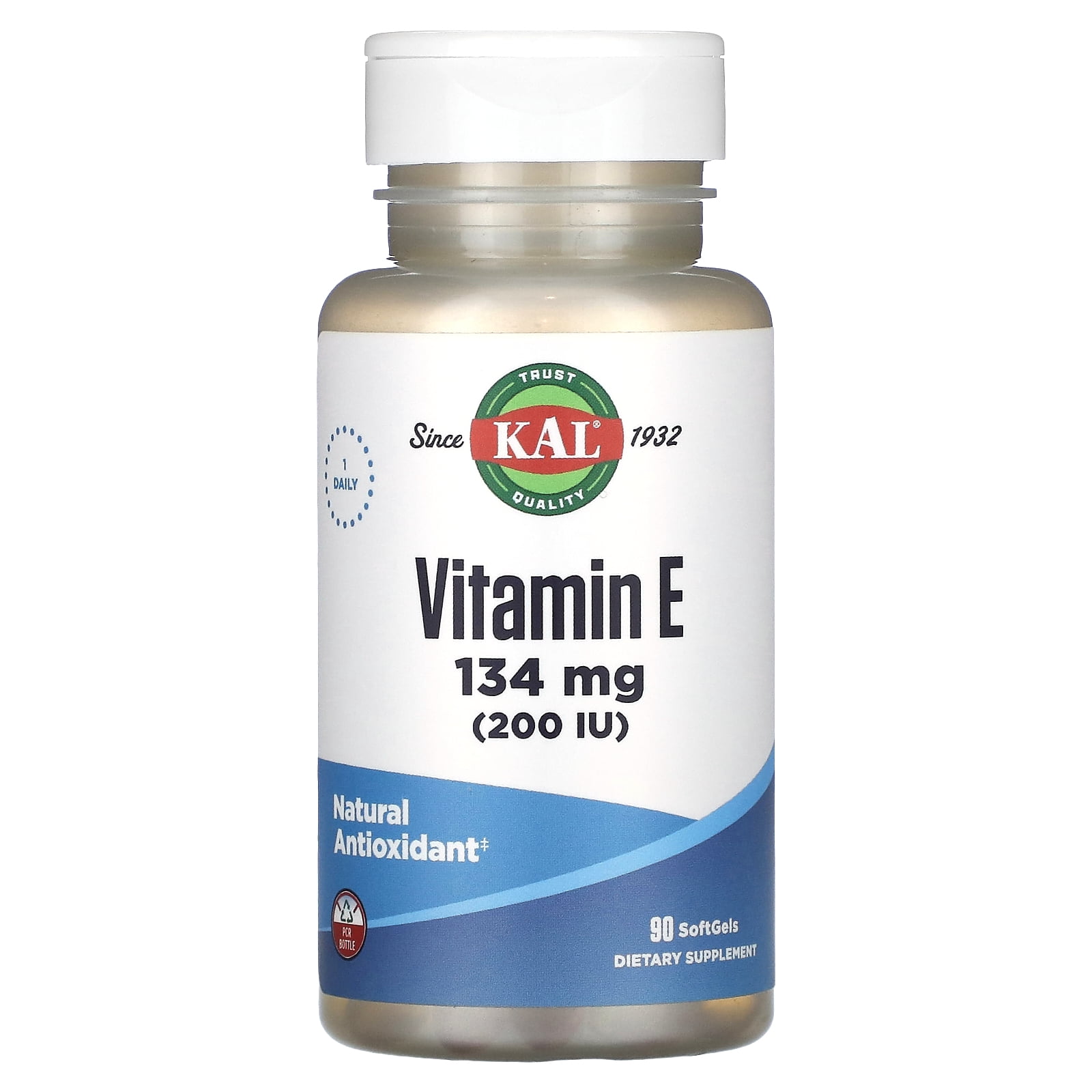 KAL Vitamin E, 134 mg (200 IU), 90 Soft Gels - Walmart.com