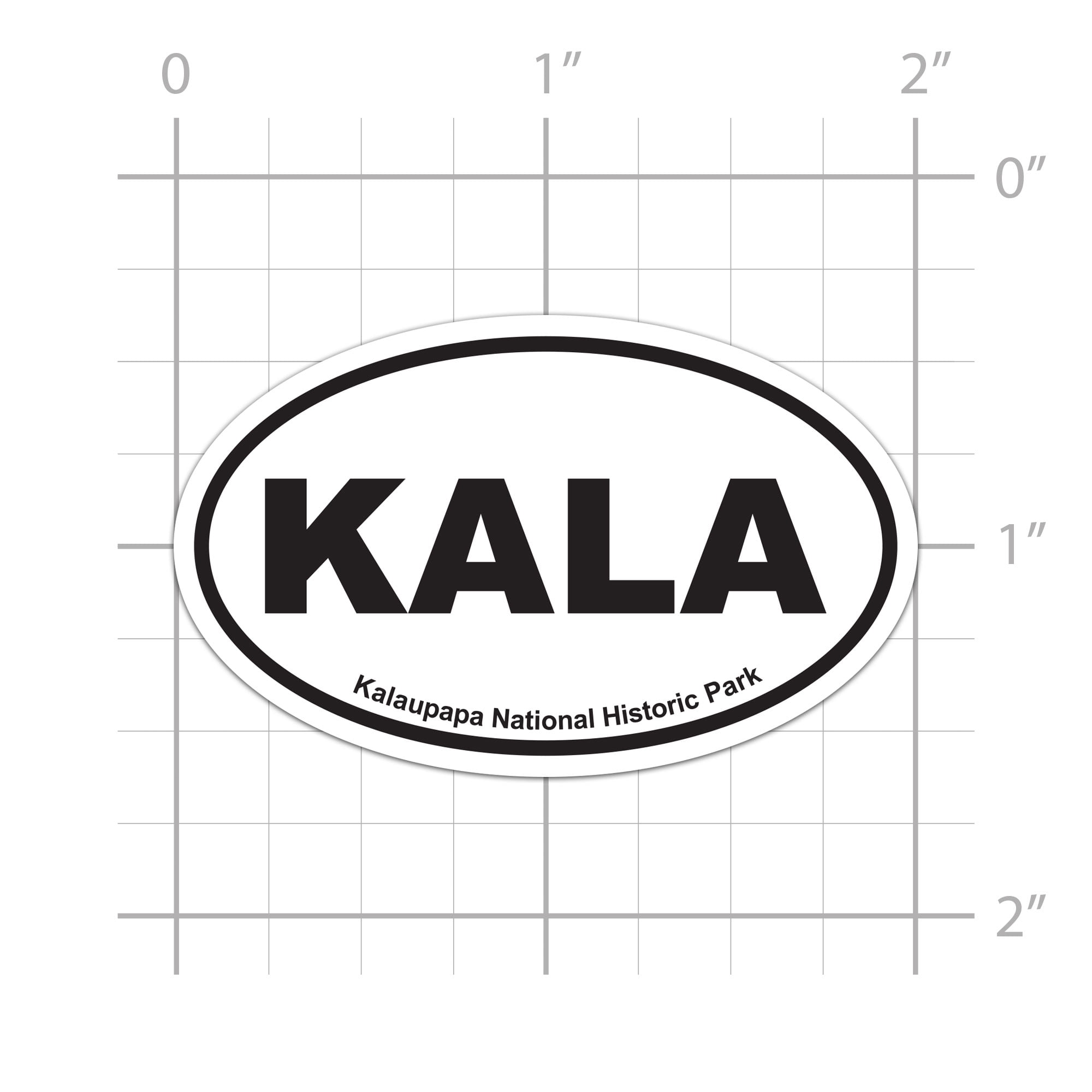 KALA Kalaupapa National Historic Park Sticker for water bottle phone ...